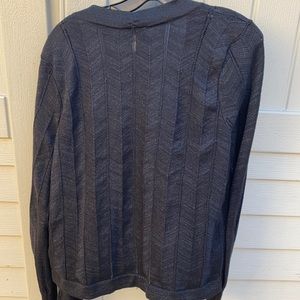 ECI | Sweaters | Eci New York Knit Metallic Open Cardigan Jacket Xl ...